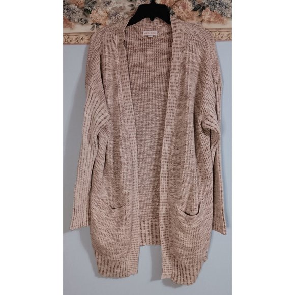 Knox Rose | Sweaters | Knox Rose Large Knit Multicolor Pink Country ...